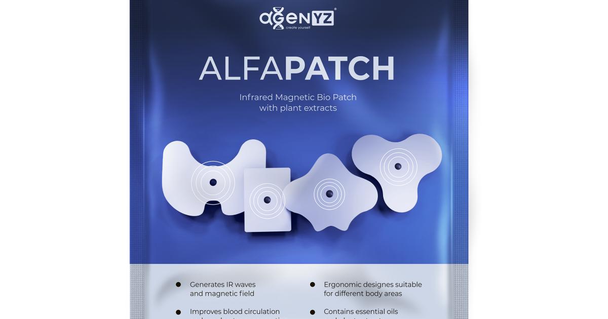 ALFAPATCH Infrared Magnetic Bio Patch with plant extracts